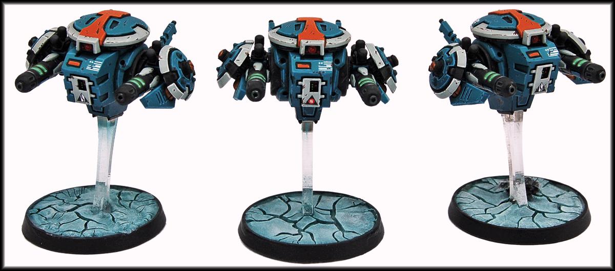 Battlesuit, Conversion, Drone, Drones, Plasma Rifle, Tau, Tau Empire, Warhammer 40,000 ...